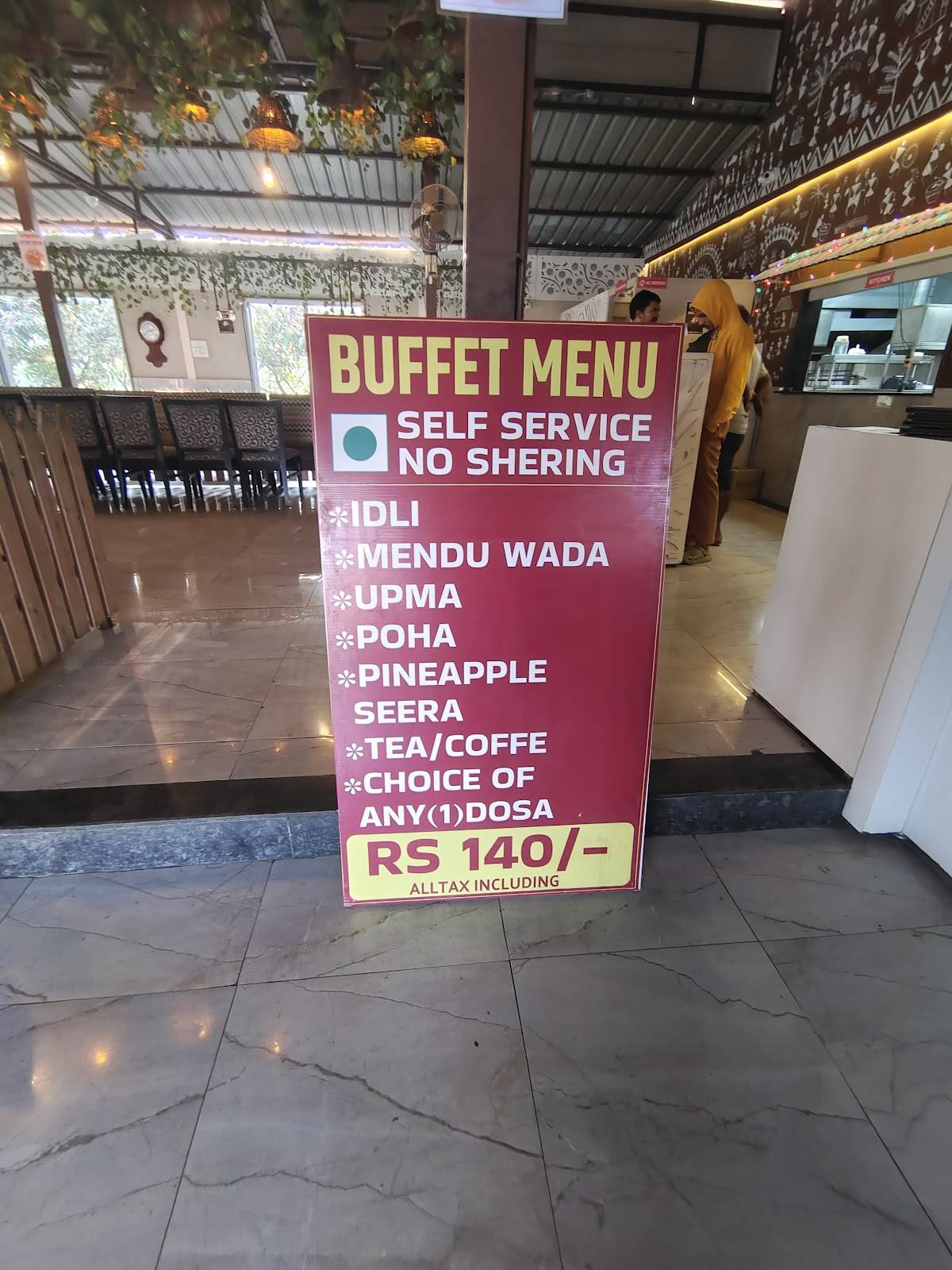 Menu at Nanumal Bhojraj Kikvi On The Way To Mahabaleshwar, Kikvi