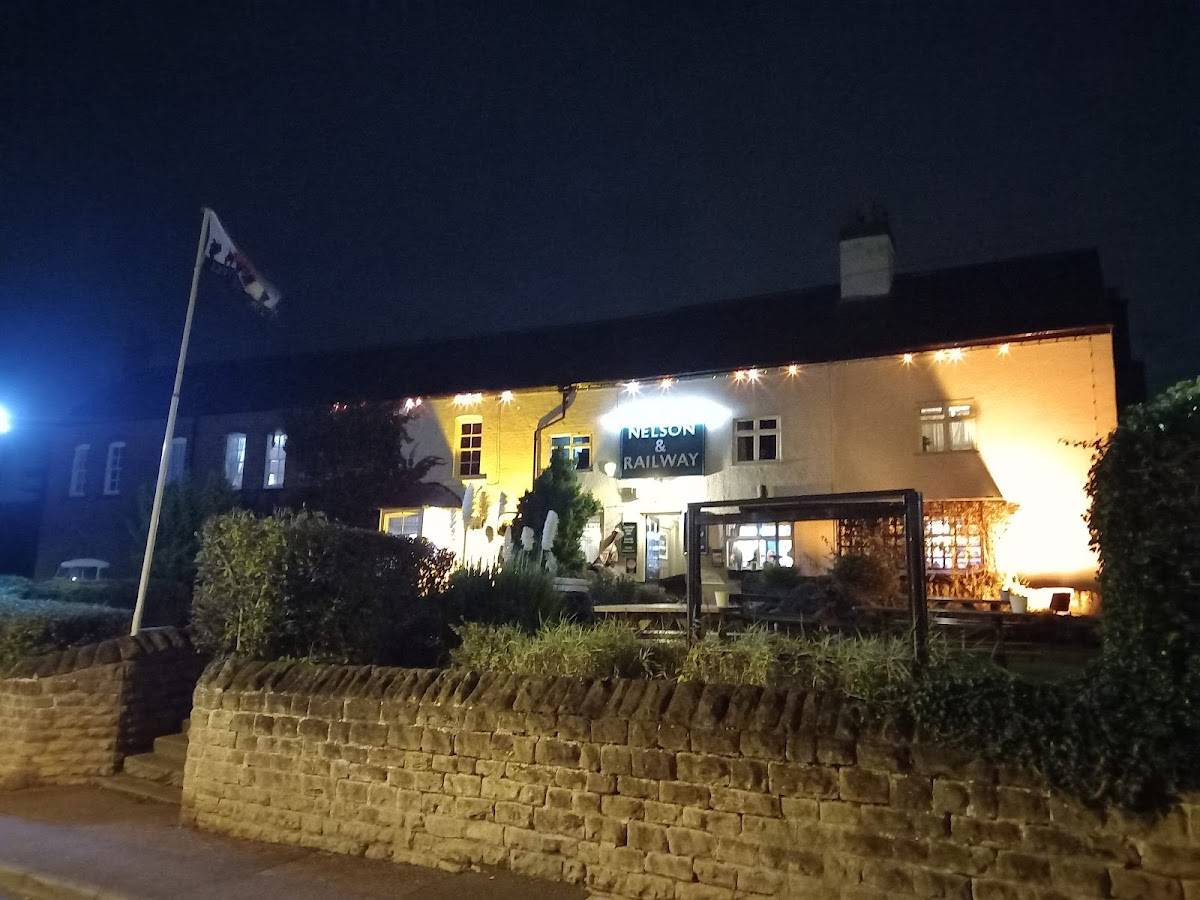 Menu at Nelson and Railway pub & bar, Nottingham