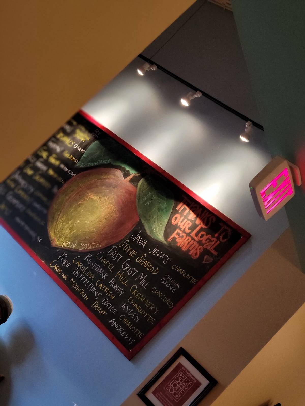 Menu at New South Kitchen & Bar, Charlotte