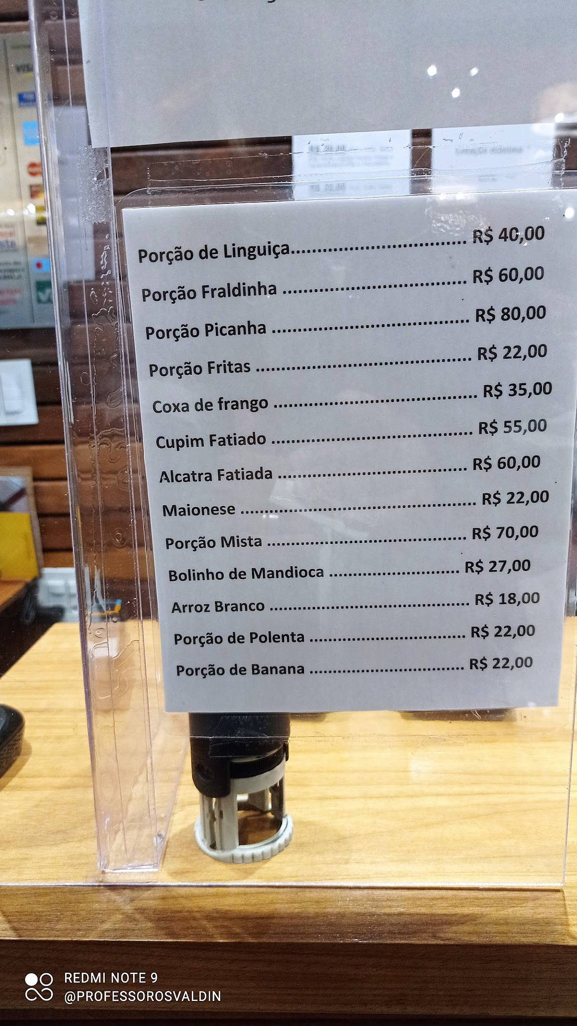 Menu em Novilho na Brasa - Churrascaria & Rodízios de Carne, Santo ...