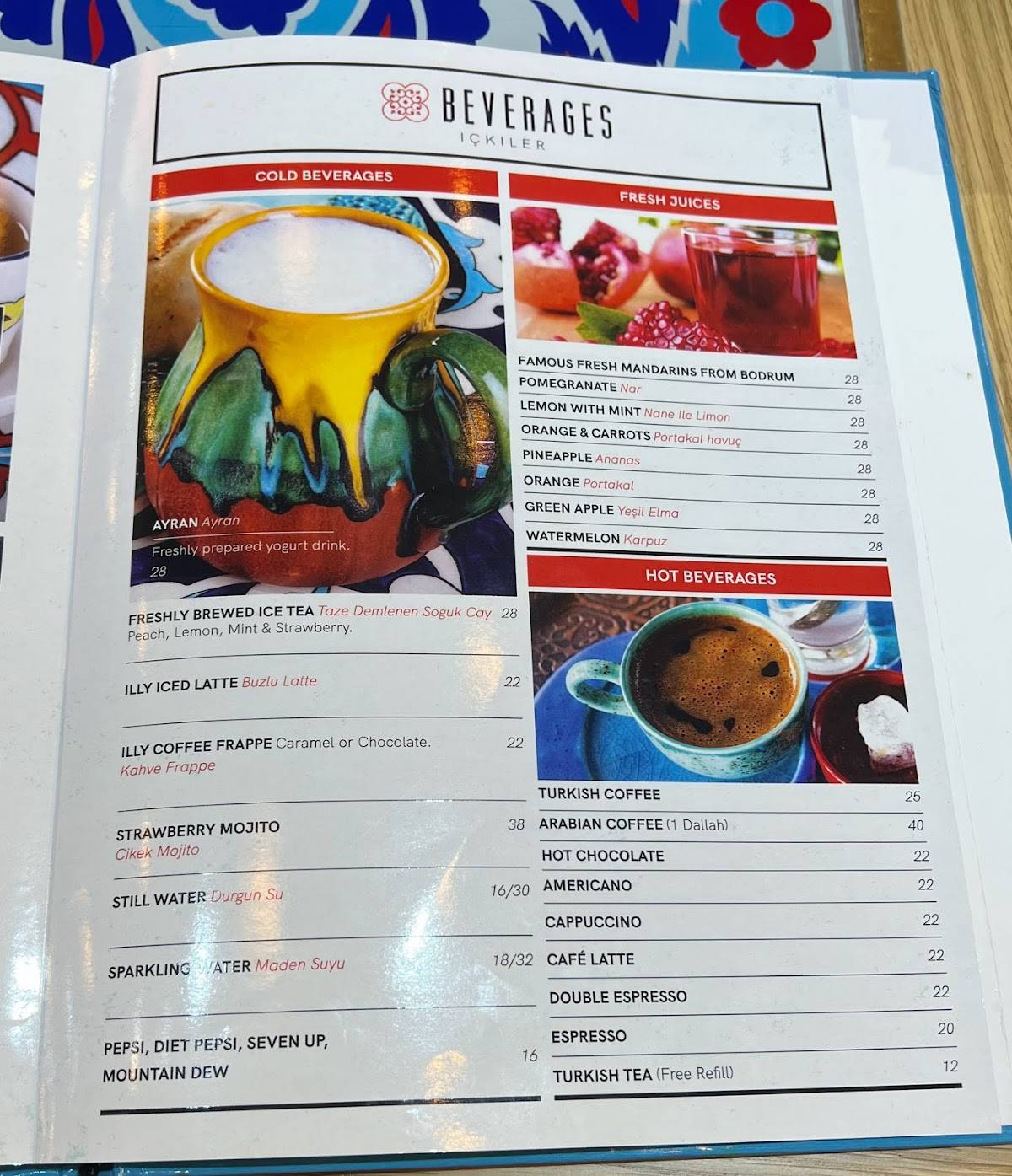 Menu at O'Doner Dubai Hills Mall restaurant, Dubai