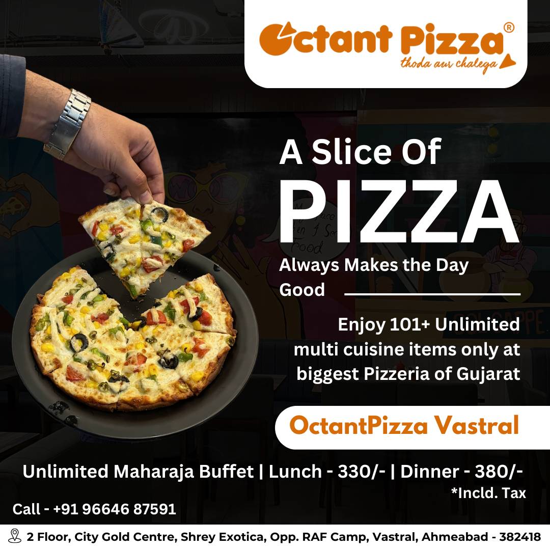 Menu at Octant Pizza Vastral Biggest Pizzeria in Ahmedabad Best ...