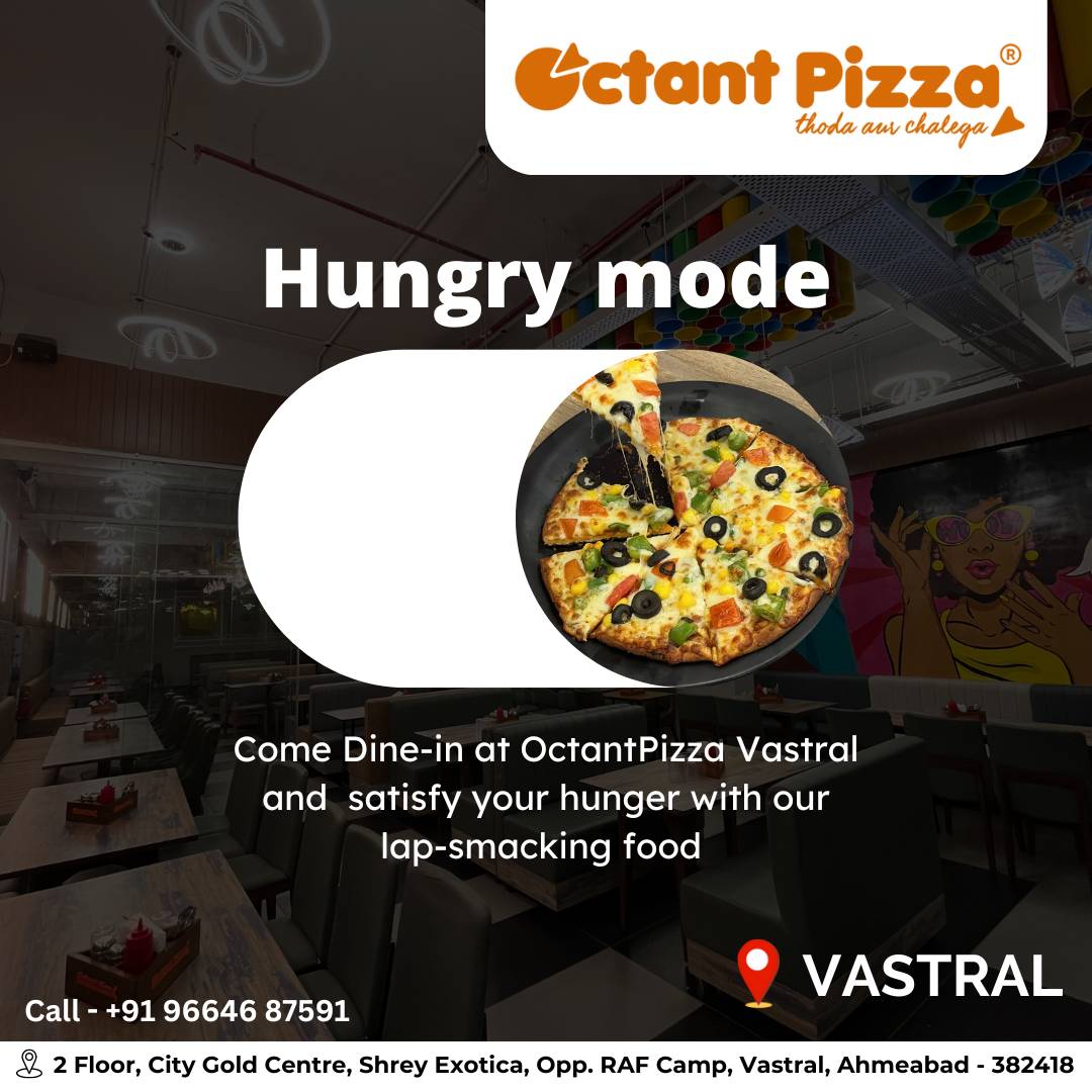 Menu at Octant Pizza Vastral Biggest Pizzeria in Ahmedabad Best ...