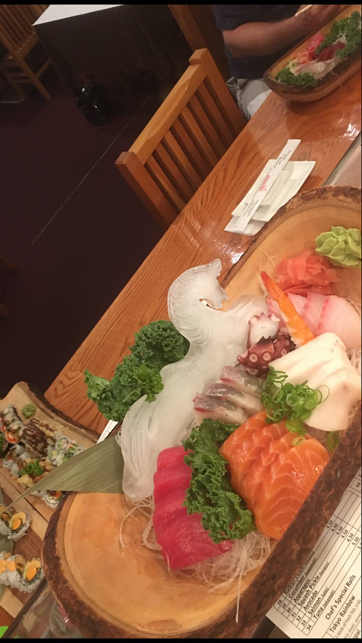 Menu at Ohashi restaurant, North Olmsted