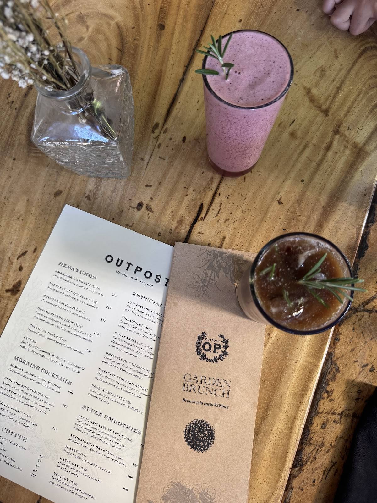 Menu at Outpost pub & bar, Cabo San Lucas