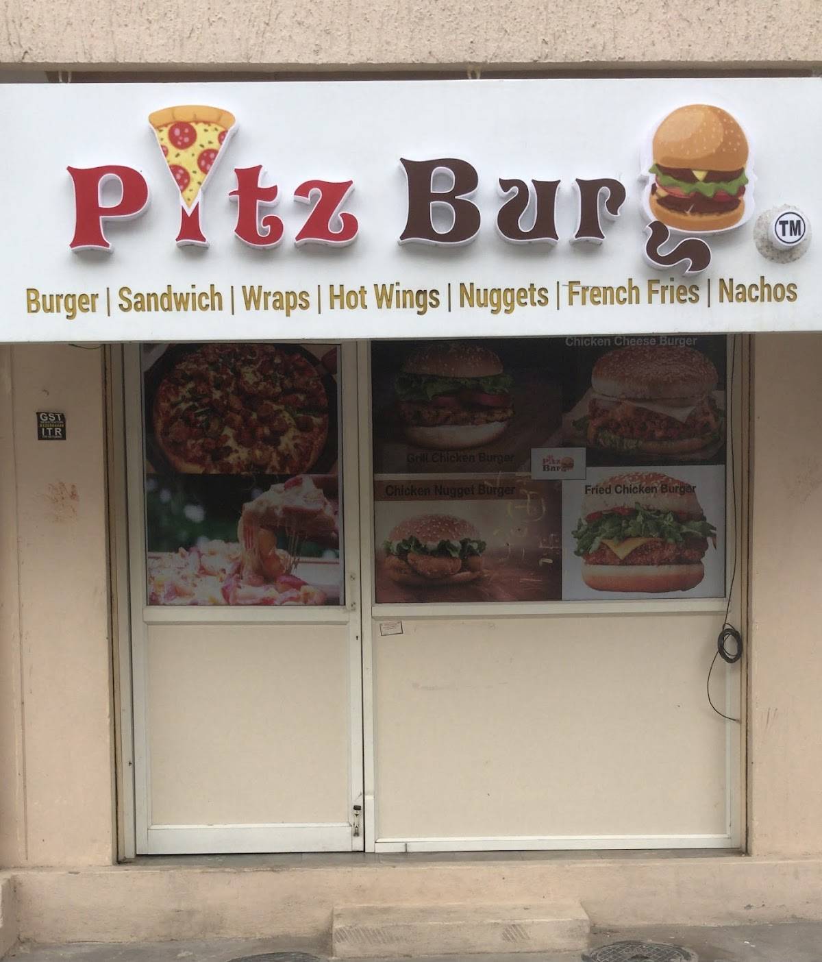 Menu at PITZ BURG, Hyderabad, 16-11-174/D/193/4/A