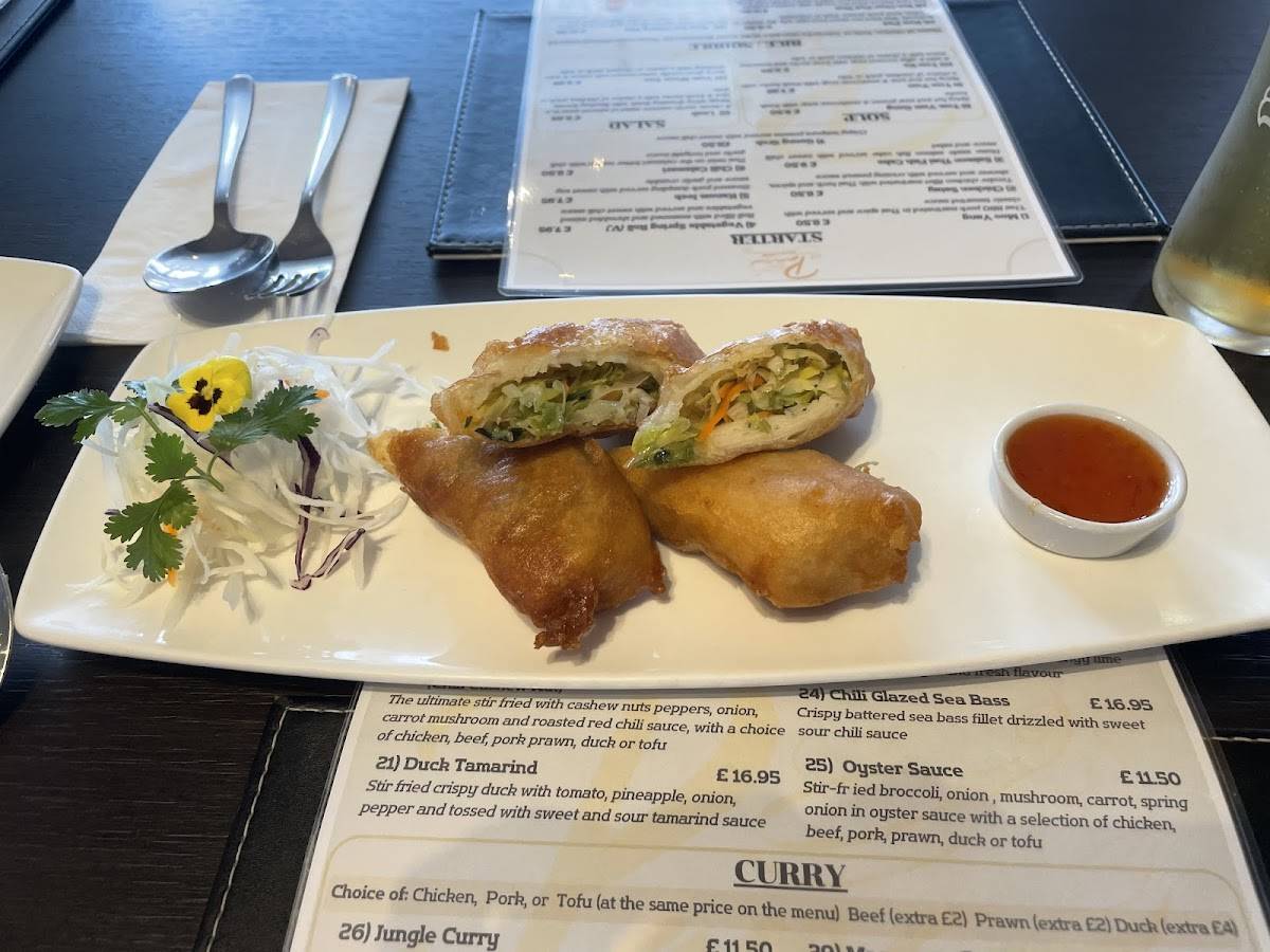 Menu at Pan Asian Cusine in Margate restaurant, Margate