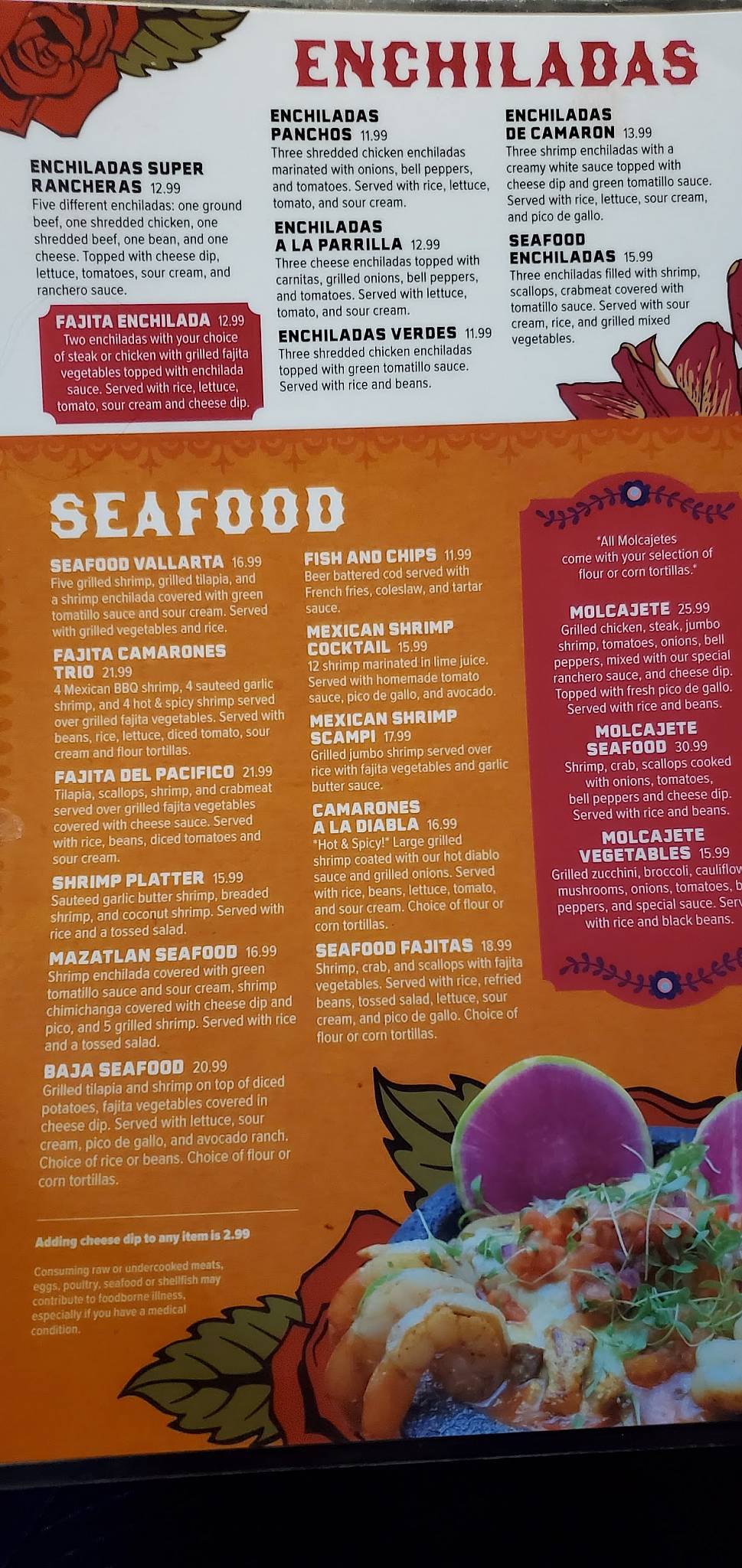 Menu at Panchos Tacos Bellville restaurant, Bellville