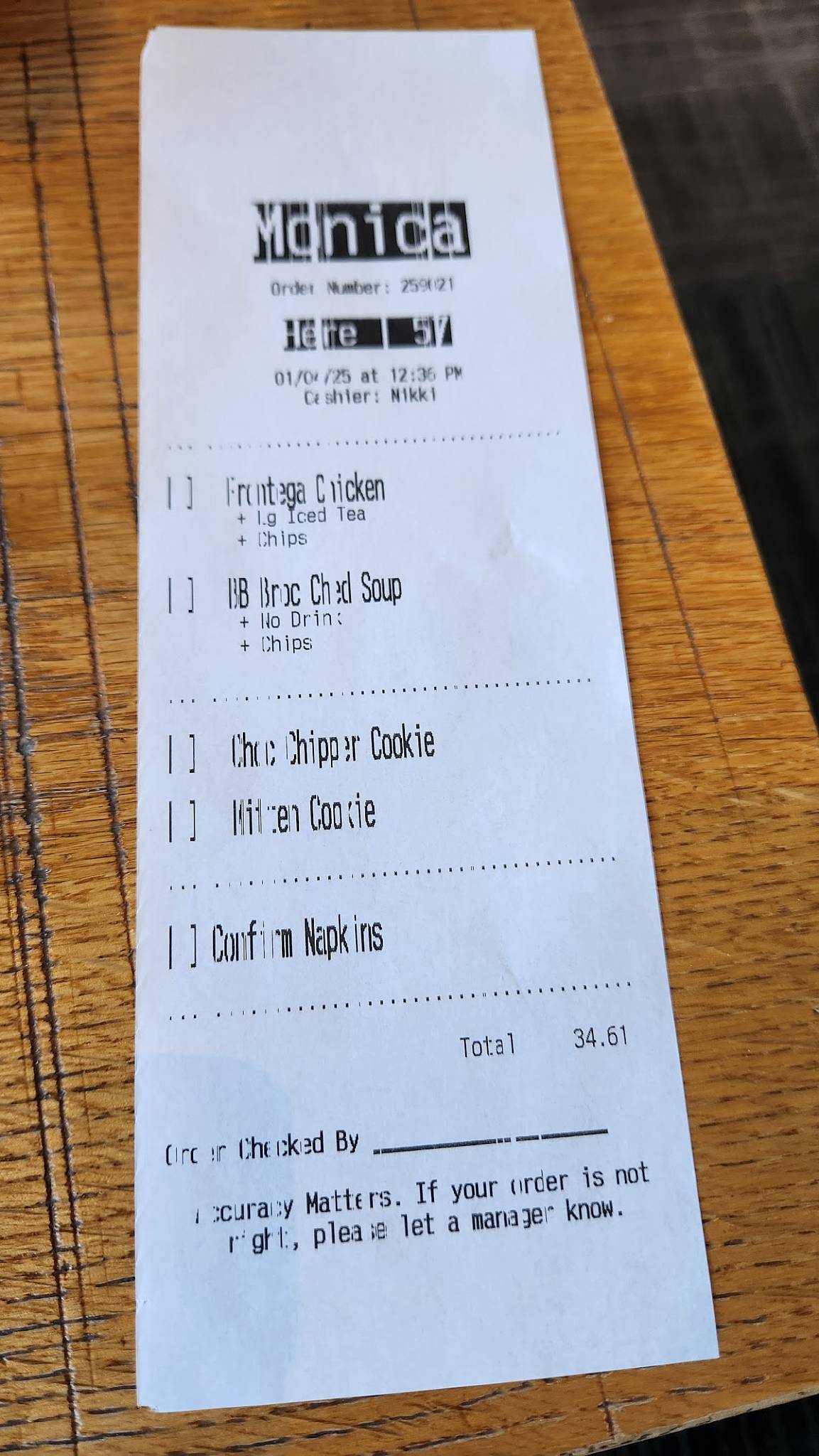 Menu at Panera Bread cafe, Murfreesboro, Old Fort Pkwy