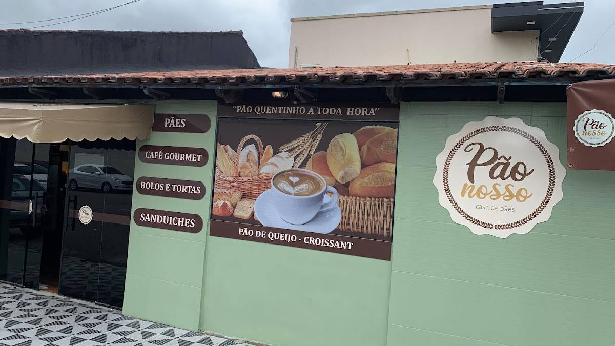 Menu at Pão Nosso - Casa de pães, Manaus