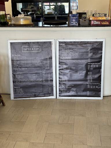 Menu at Paper & Cup, Nirjuli