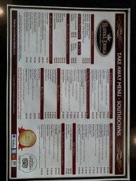 Menu at Paradise Indian restaurant Centurion, Centurion