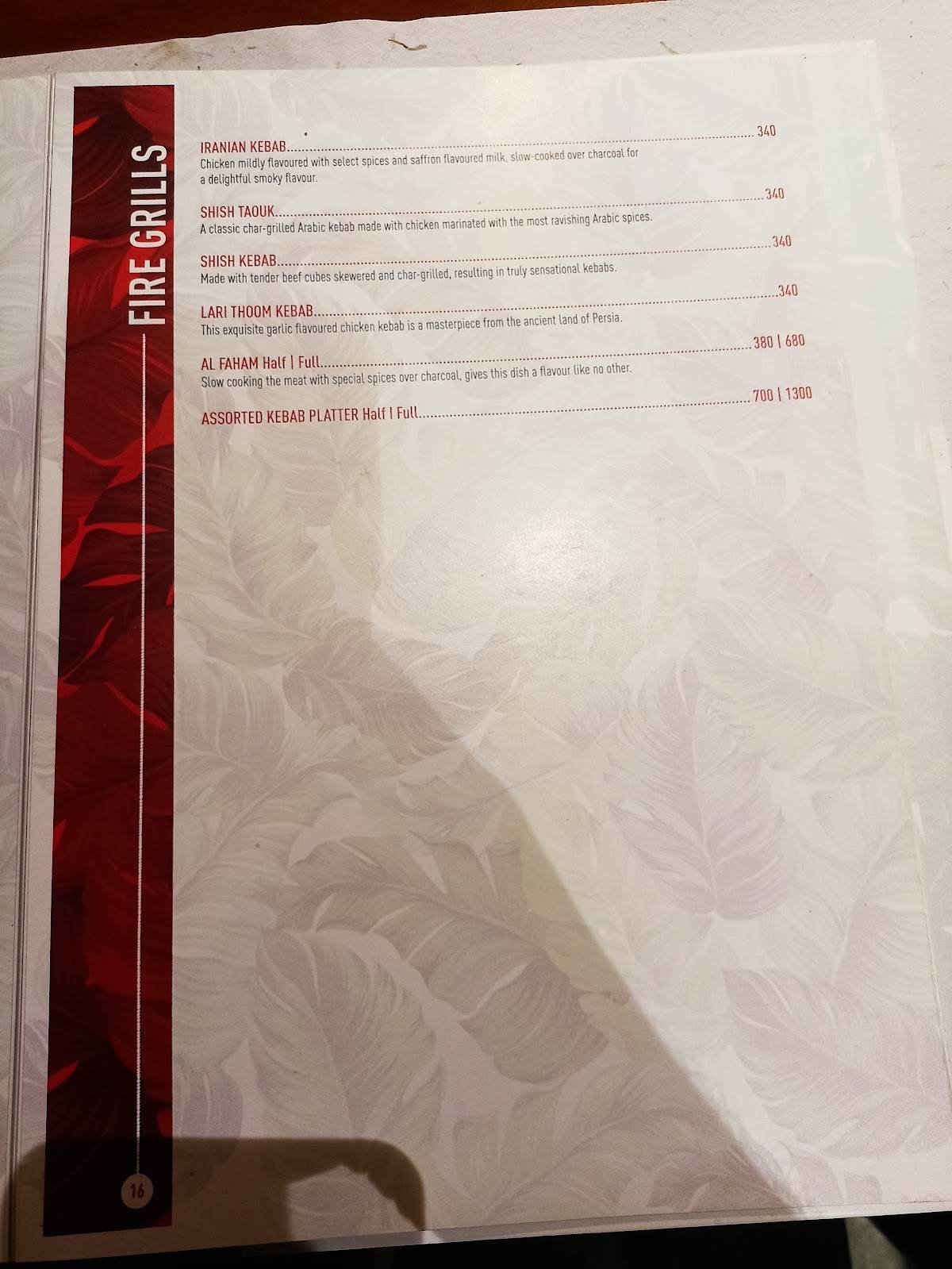 Menu at Paragon Restaurant, Thiruvananthapuram, Kesavadasapuram