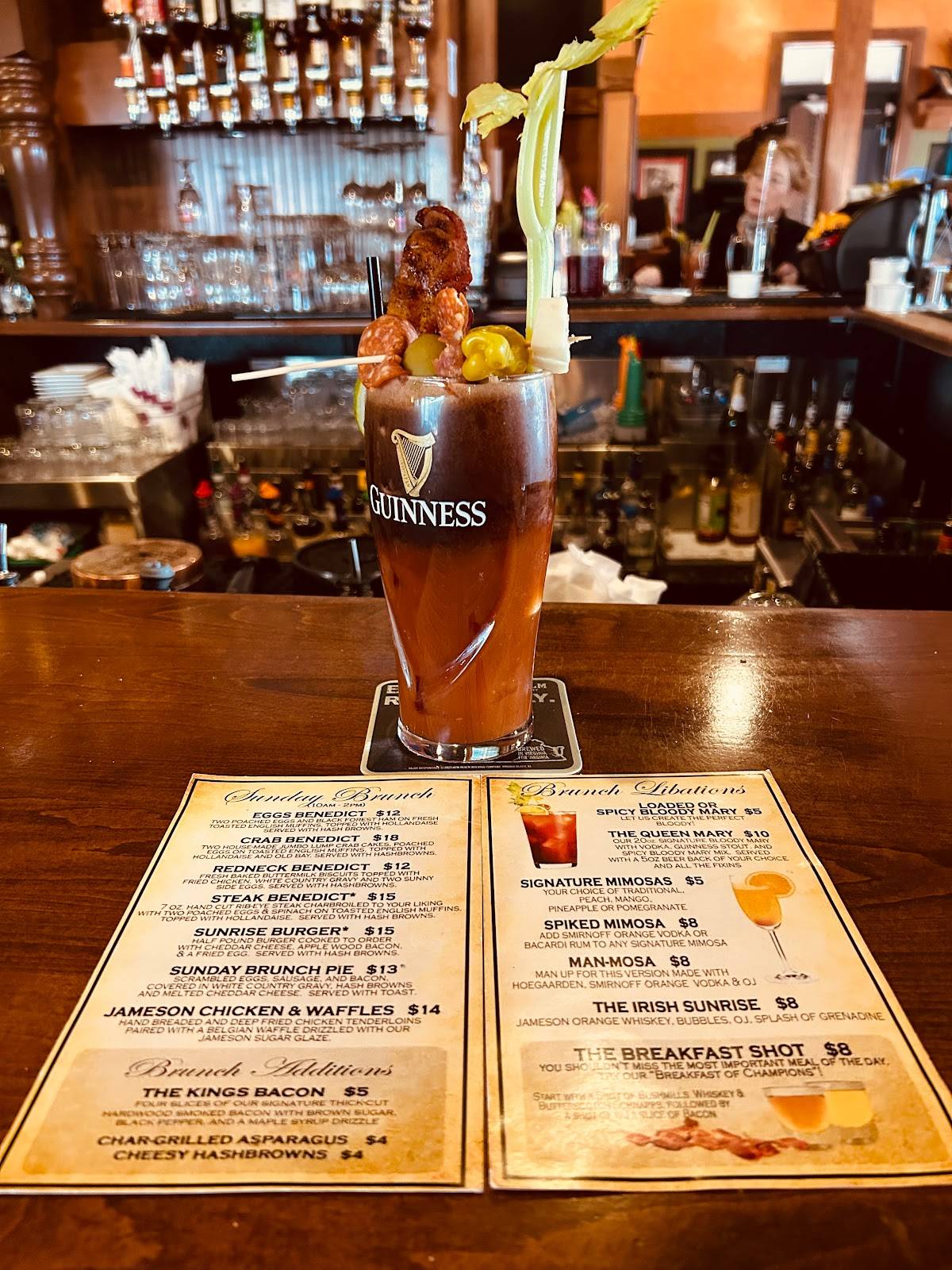 Menu at Park Lane Tavern of VB Kempsville pub & bar, Virginia Beach