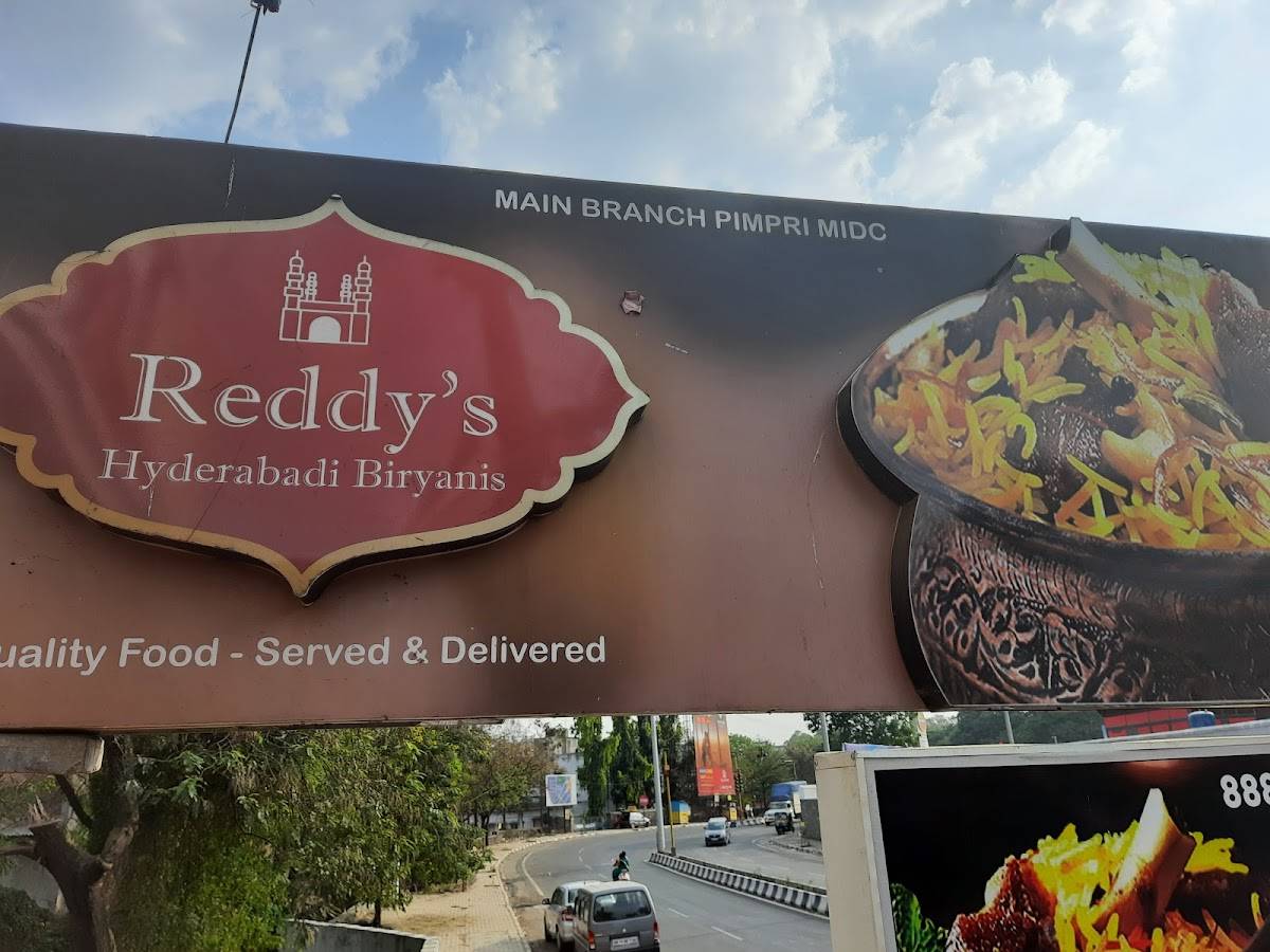 Menu at Reddy's Hyderabadi Biryanis, Pimpri-Chinchwad, Before wonder cars