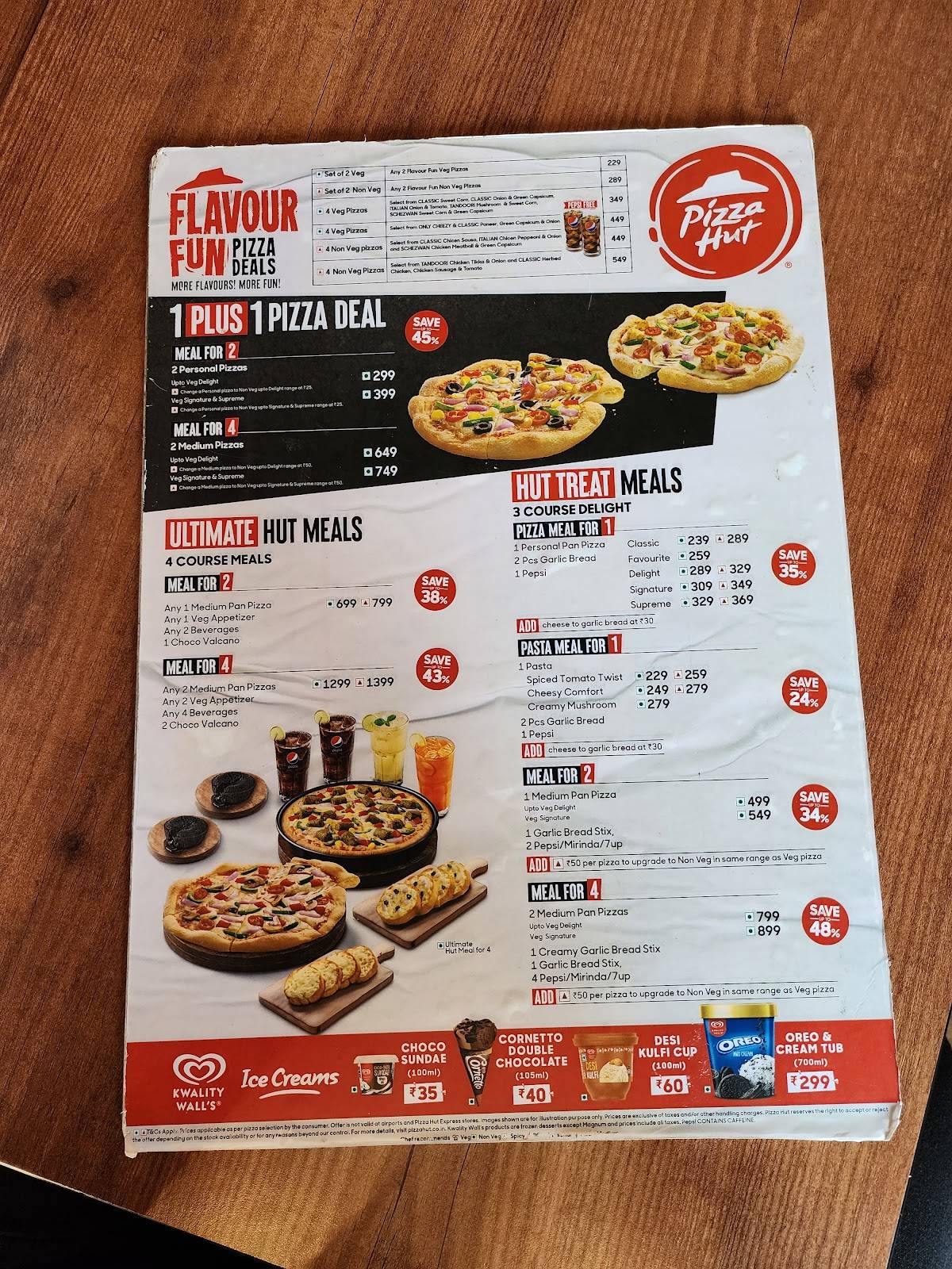 Menu at Pizza Hut Seaport Airport Road Kakkanad, Kochi, Kakkanad, No 17 ...