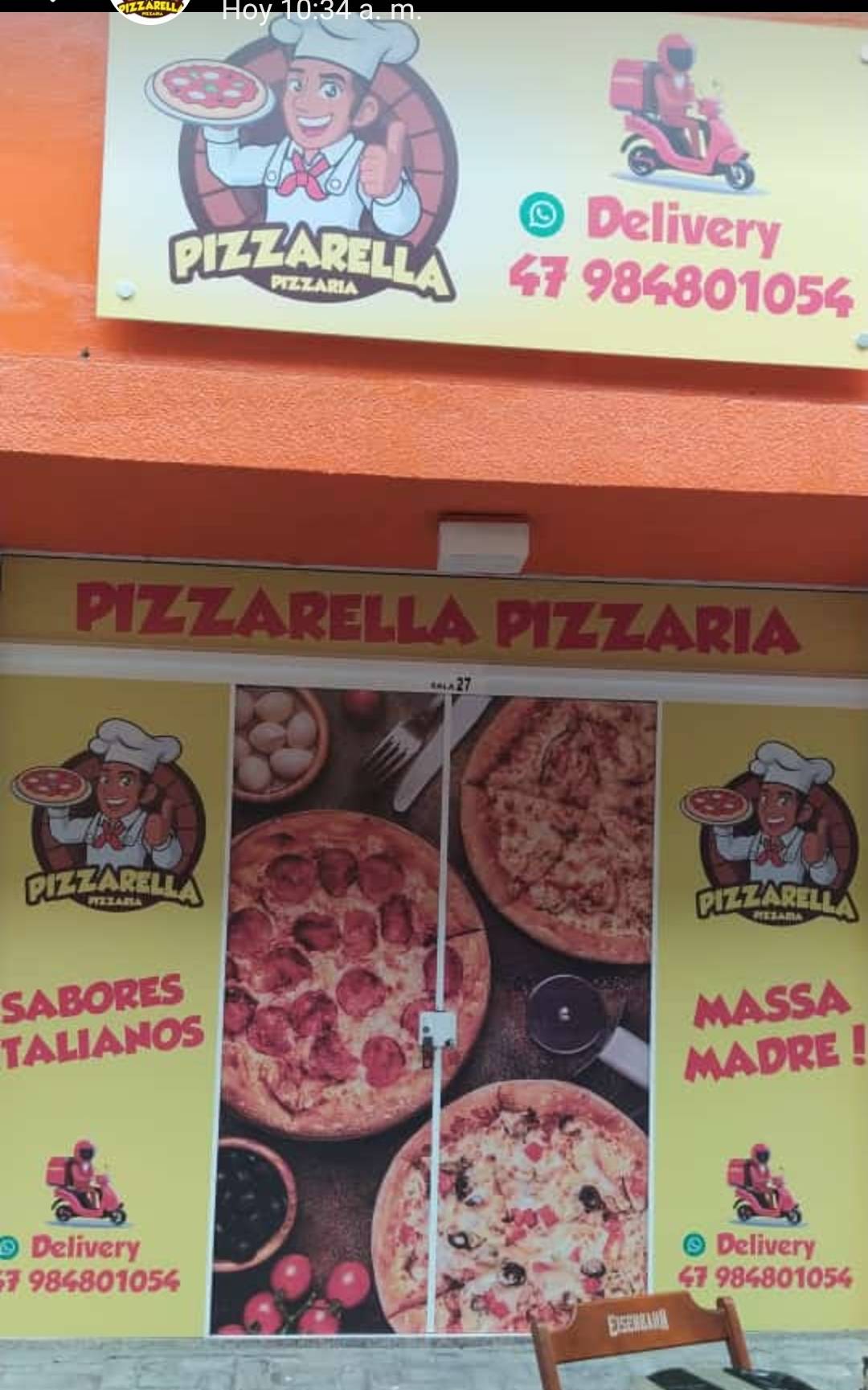 Menu em Pizzarella pizzaria, Itapema