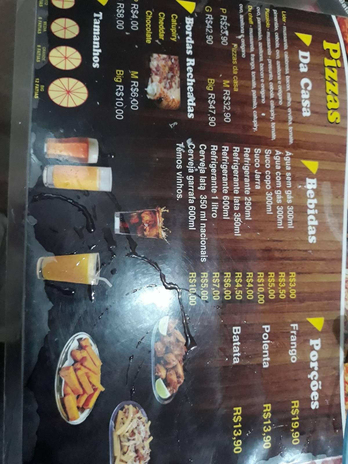 Menu em Pizzaria e Restaurante Líder, Curitiba, Av. Silva Jardim