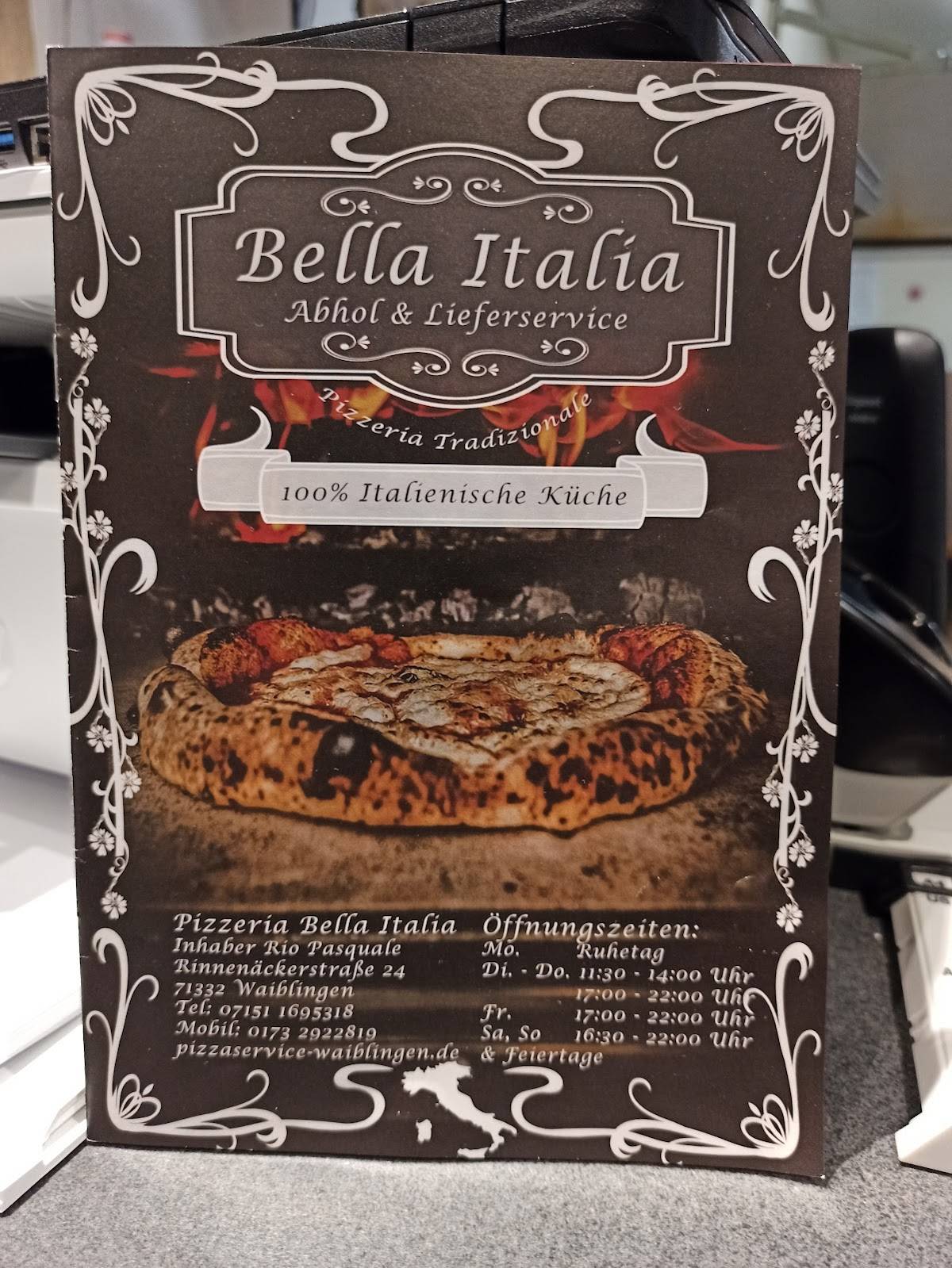 Verwunderlich Pizzeria Bella Italia Waiblingen Bilder