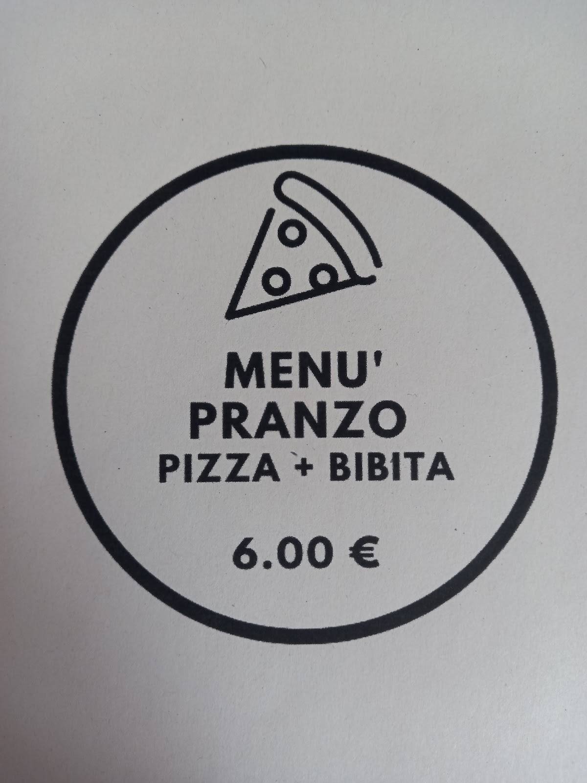 Menu da Pizzadilly Circus pizzeria, Monza