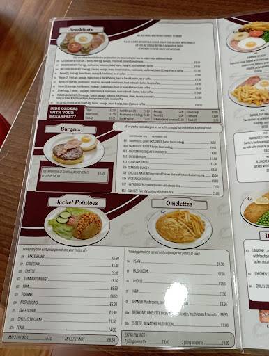 Menu at Poppins Romford cafe, Romford, 1 Western Rd
