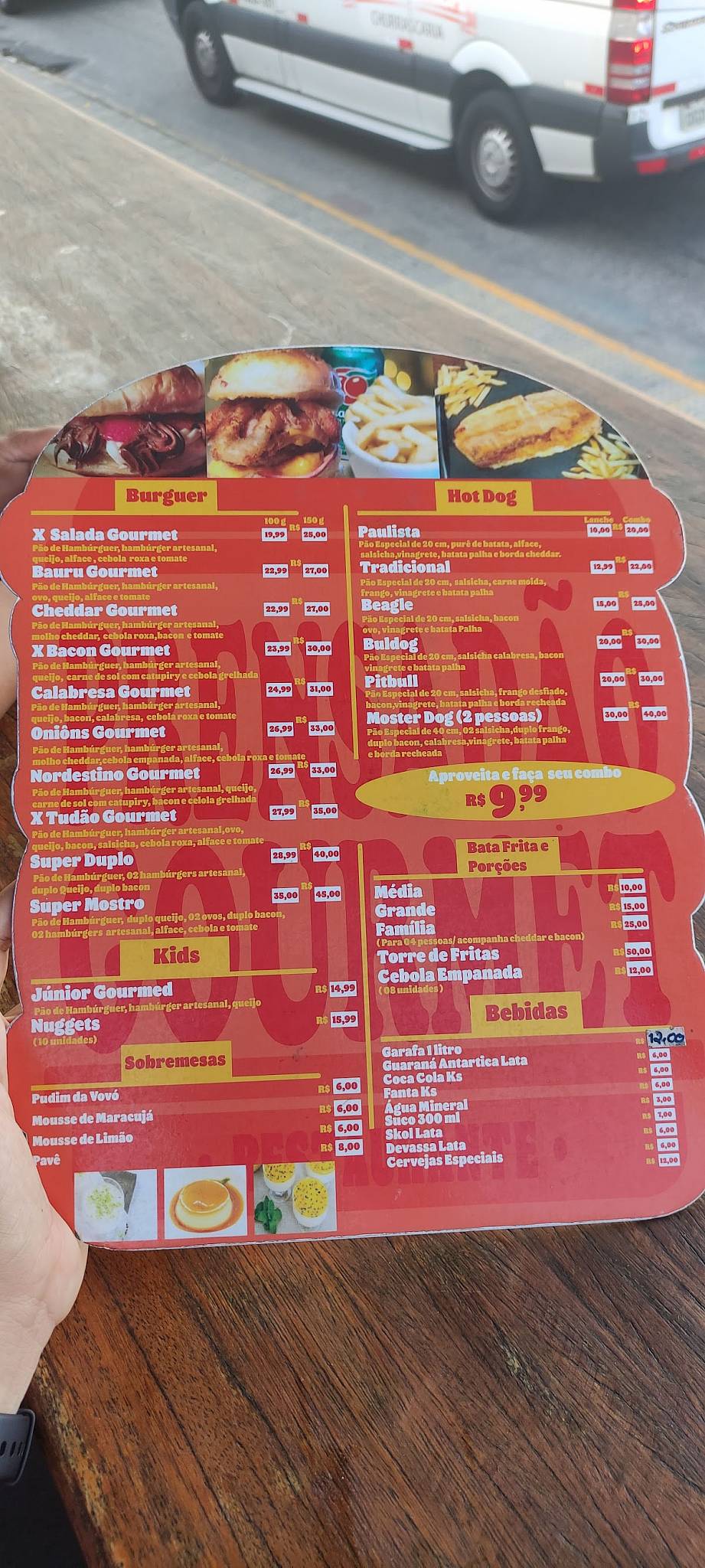 Menu em Prensadão Gourmet Ponta Negra restaurante, Natal