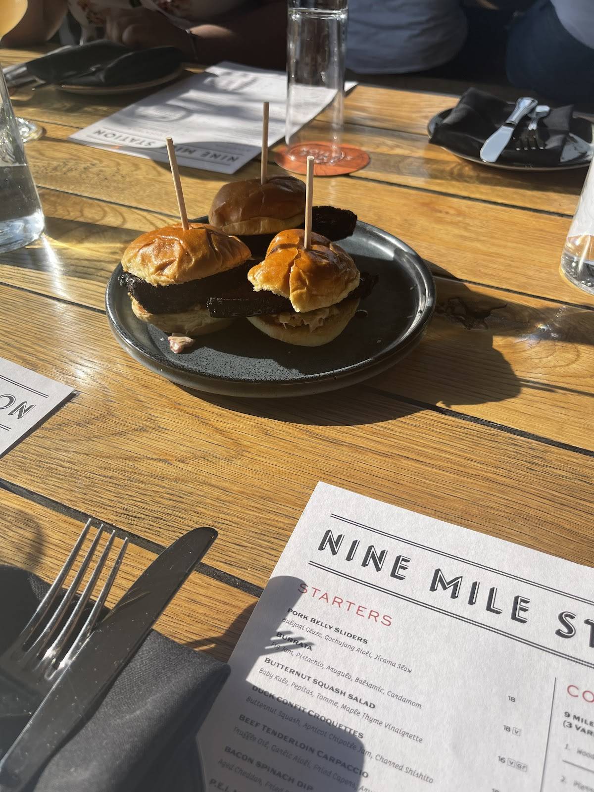 Menu at 9 Mile Station pub & bar, Atlanta, Ponce City Market