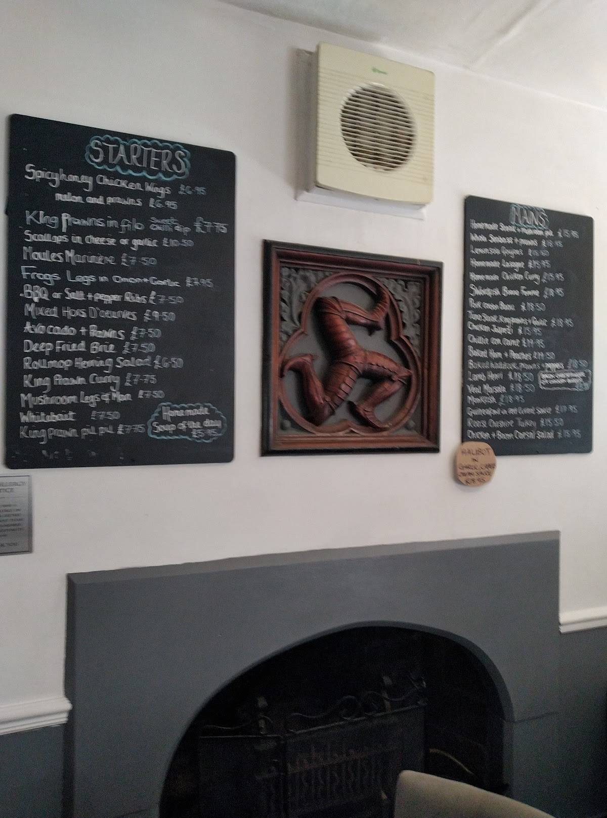 Menu at Legs Of Man pub & bar, Sandbach