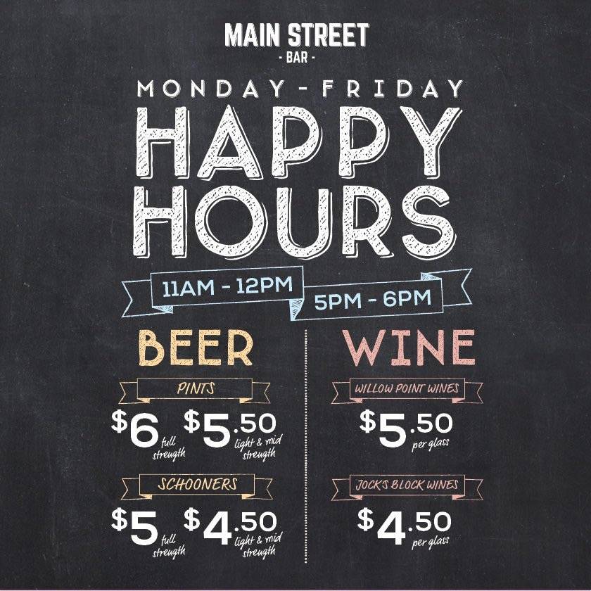 Menu at Pretoria Hotel & Cellars pub & bar, Mannum