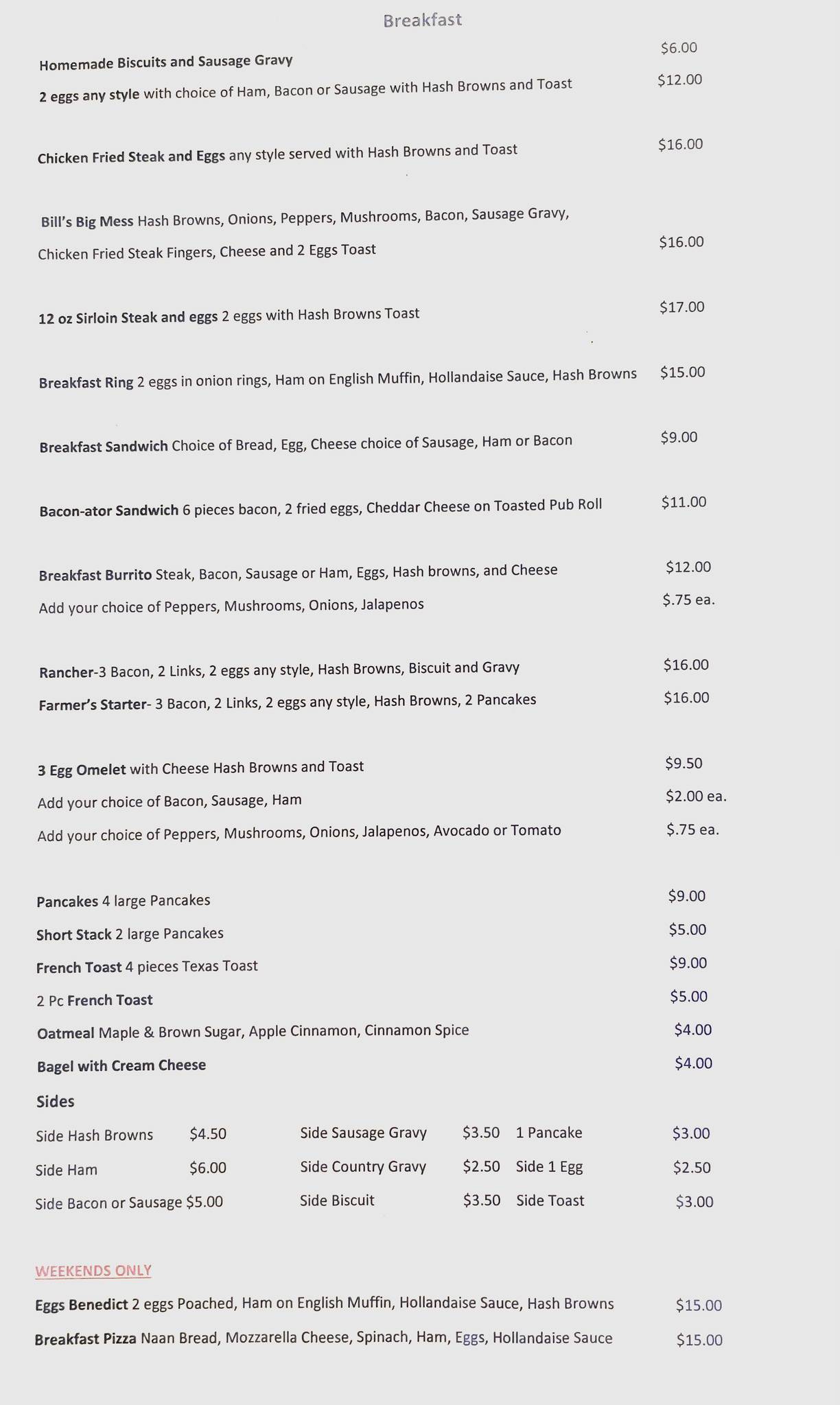 Menu at Dixie creek saloon pub & bar, Tangent