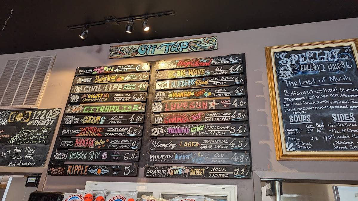 Menu at The Gramophone pub & bar, St. Louis
