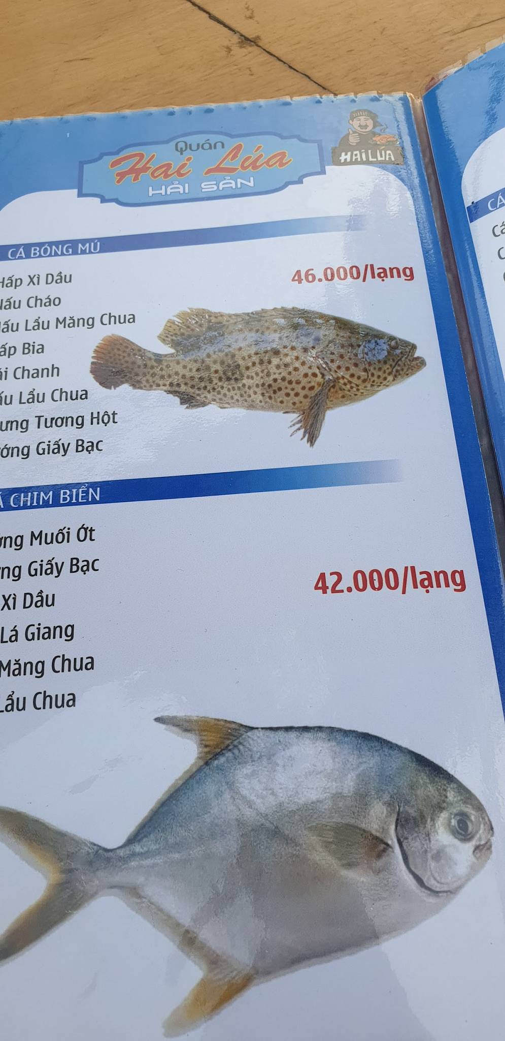 Menu at Quán Hai Lúa Lẩu Gà Dĩ An restaurant, Thu Dau Mot, Đường D4