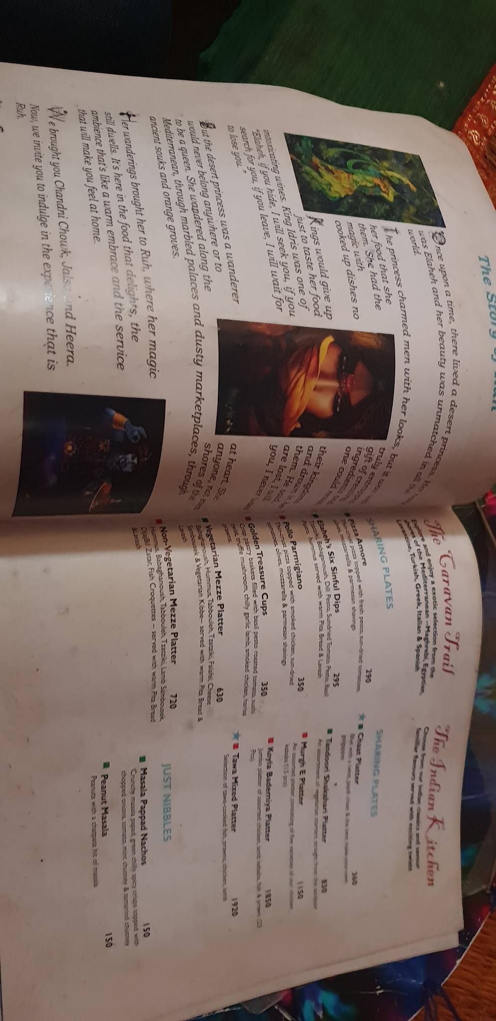 Menu at RUH, Bengaluru, 4th Floor