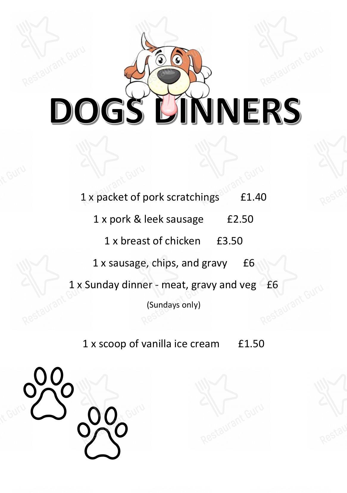 Menu at Raven Inn pub & bar, Welshpool, Raven Square