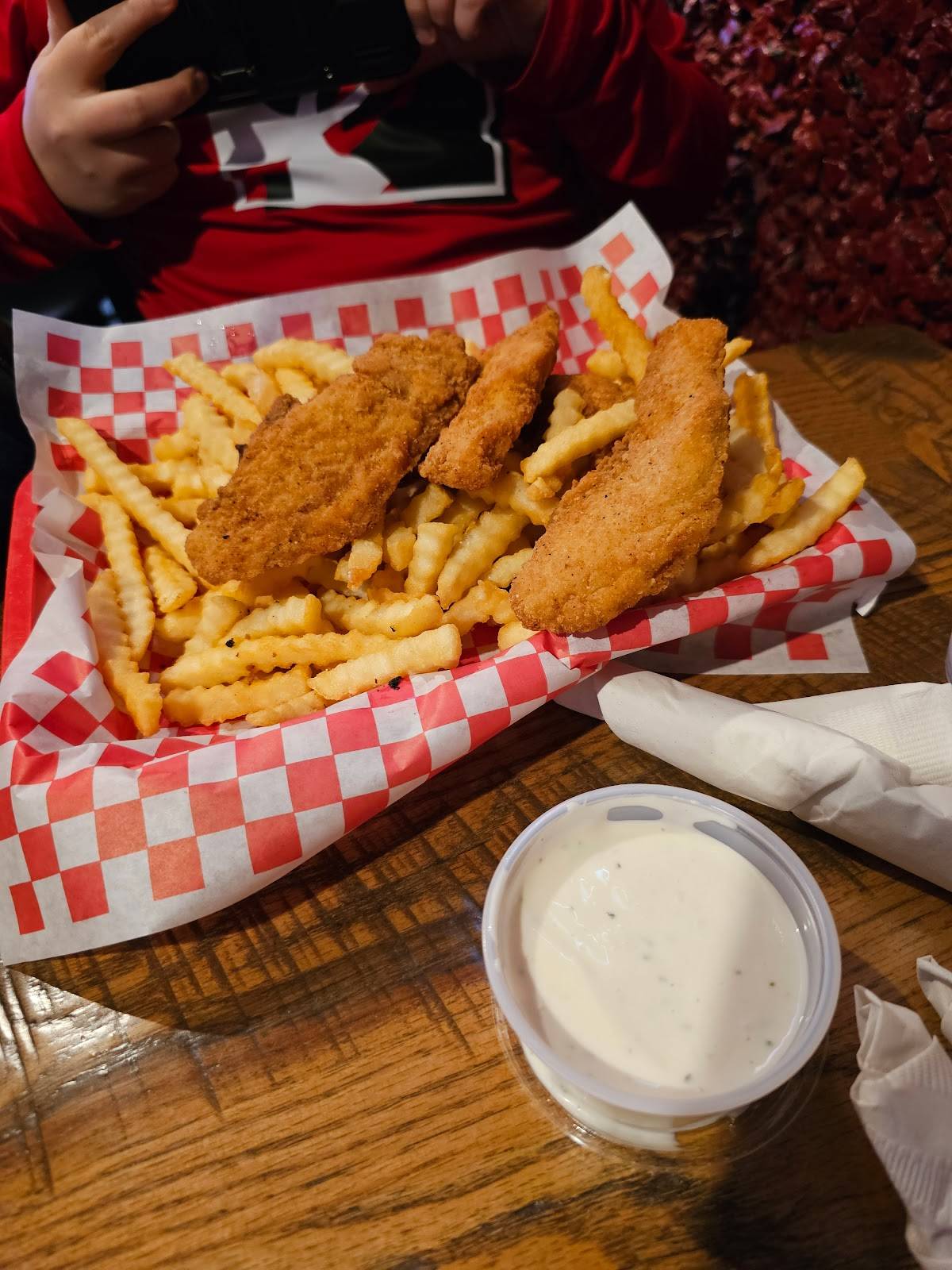 Menu at Red Front Inn pizzeria, New Paris