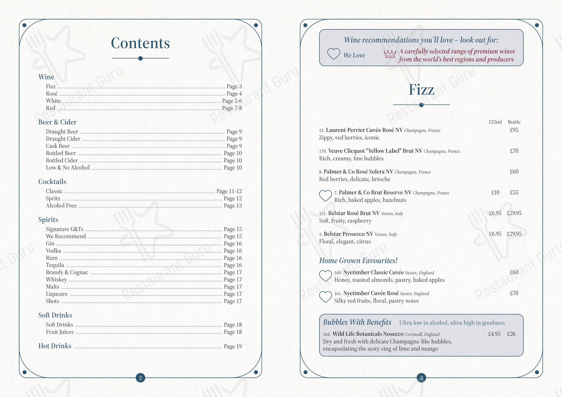 Menu at Red Lion, High Lane pub & bar, Stockport, 112 Buxton Rd