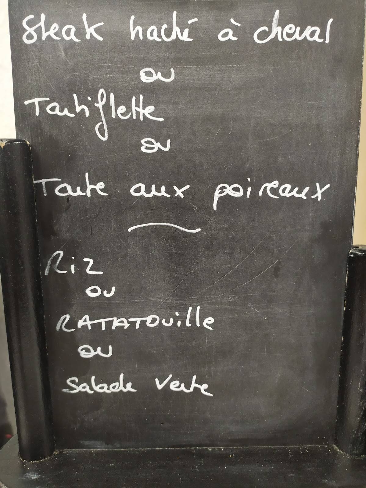 Menu au Relais Routier du Chaffard restaurant, Satolas-et-Bonce