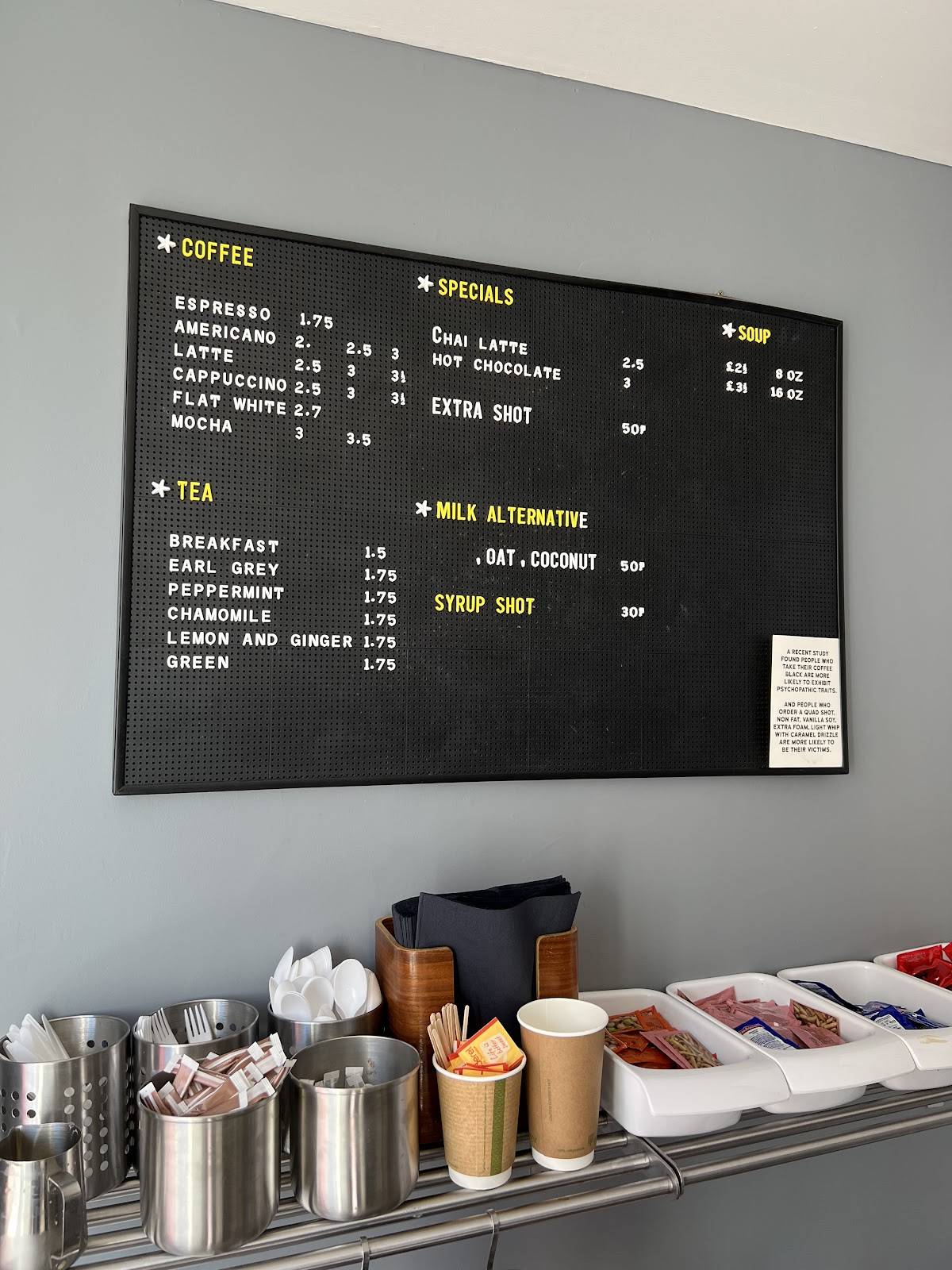 Menu at Relish Portree cafe, Portree