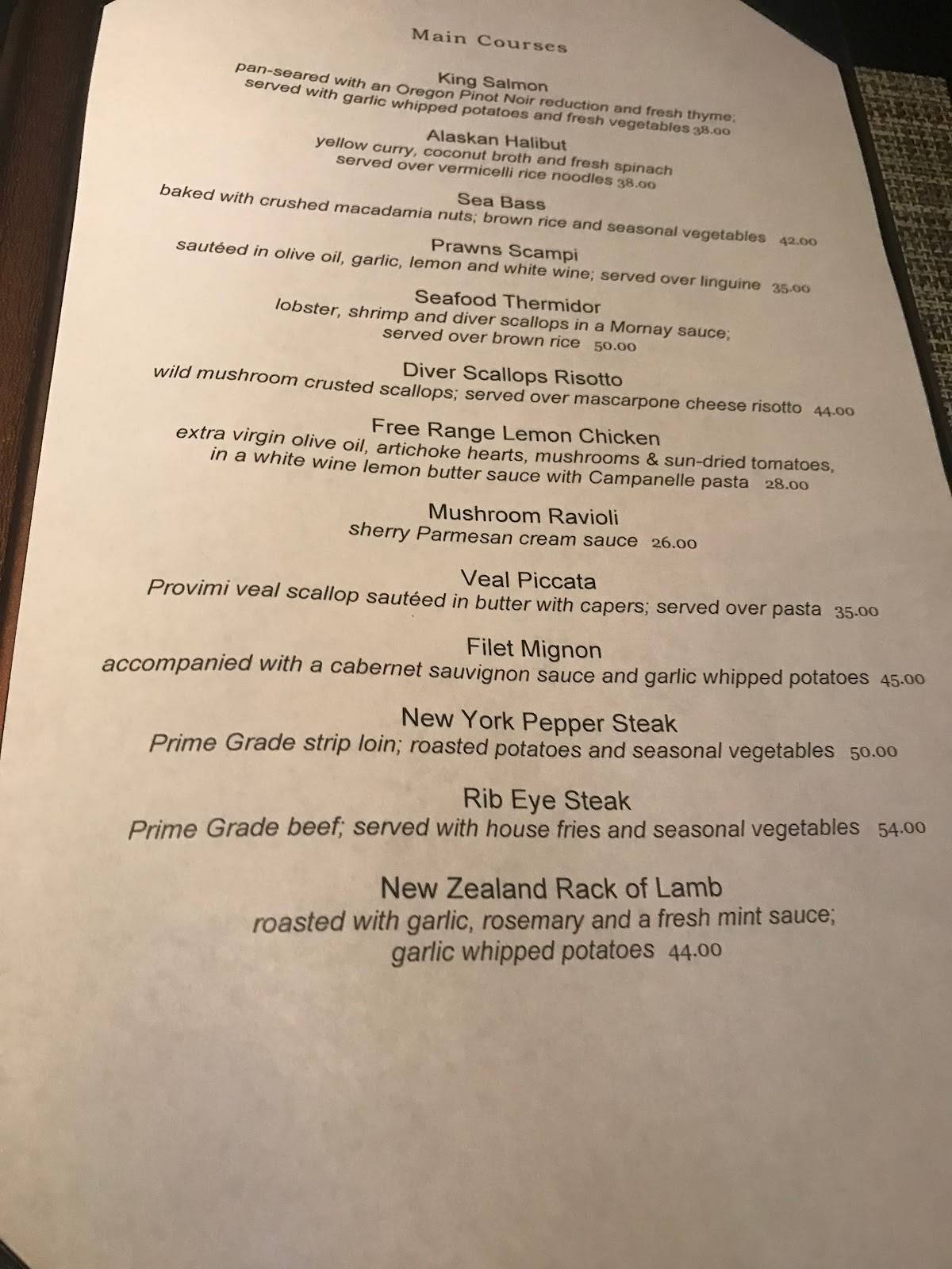 Menu at Bricks pub & bar, Reno