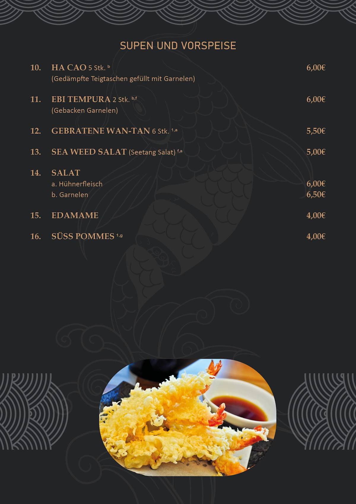 Speisekarte von ASIA LE restaurant, Bitterfeld-Wolfen