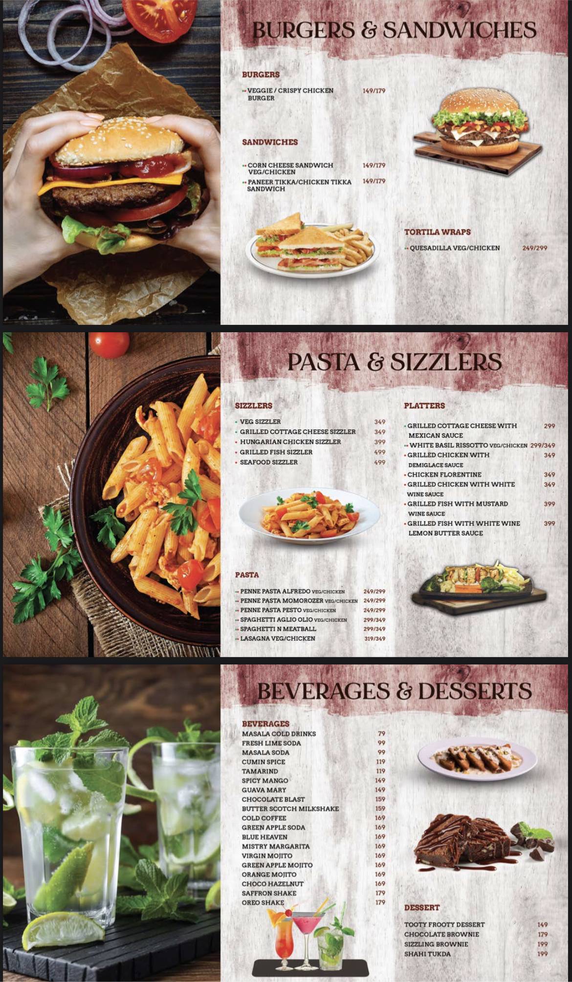 Menu at BLAST (CAFE - RESTAURANT - CATERING), Cuttack, Rex plaza