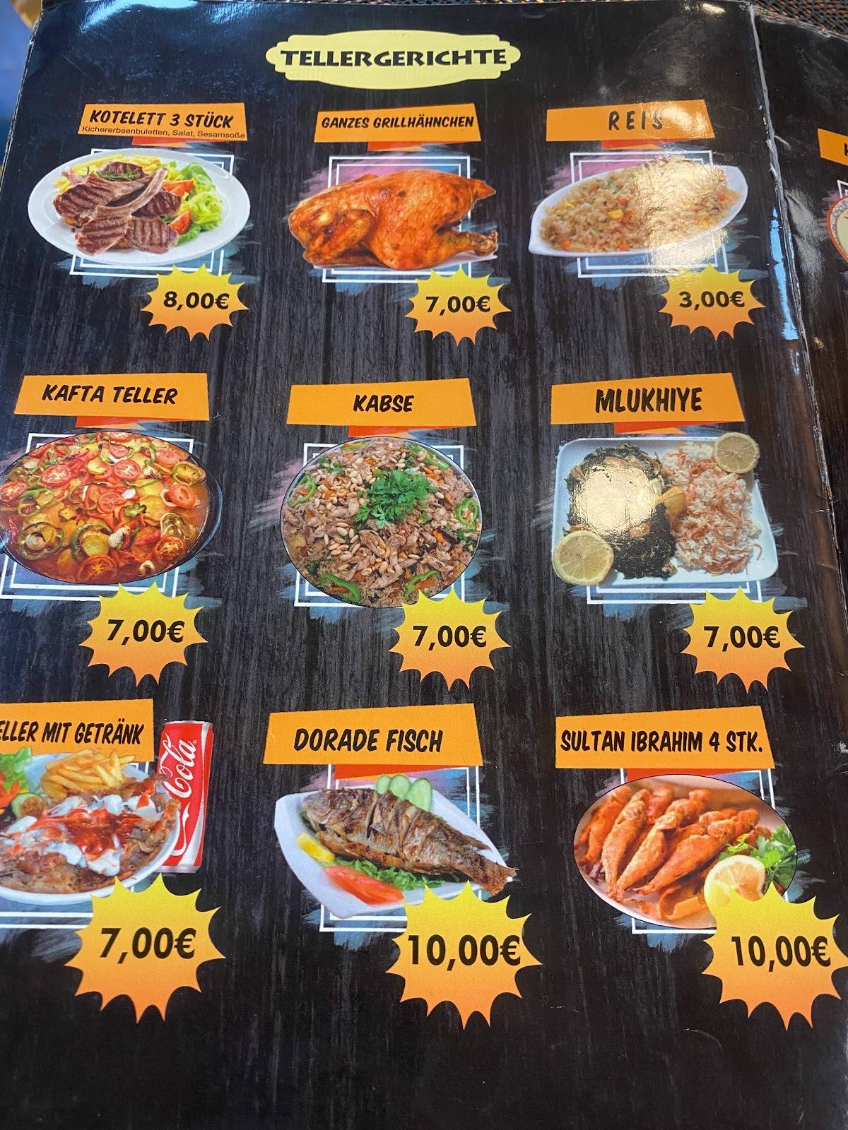 Speisekarte von Barbar Grill und Cocktails, Essen