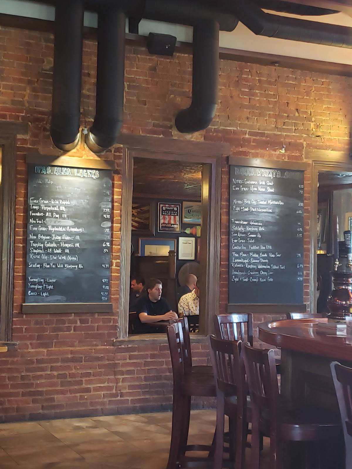 Menu at Blue Bird Inn restaurant, Lebanon