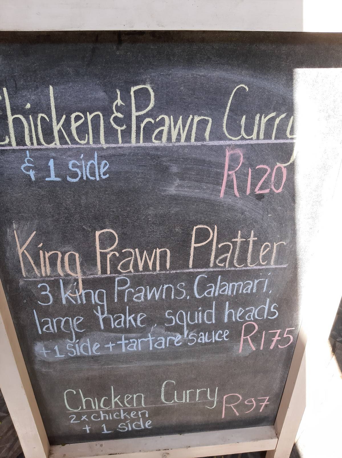 Menu at Cappuccinos Waverley restaurant, Pretoria, 1120 Hertzog St