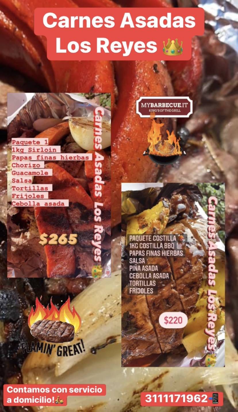 Menu at Carnes Asadas Los Reyes, Tepic