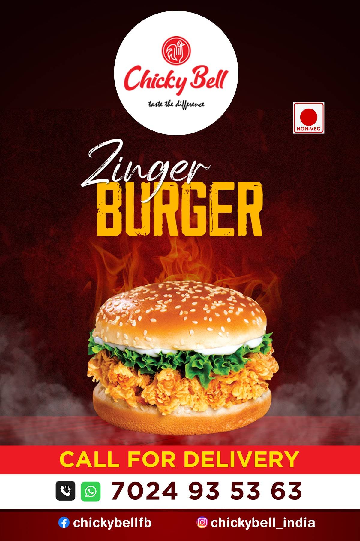 Menu at Chicky Bell, Mhow Gaon