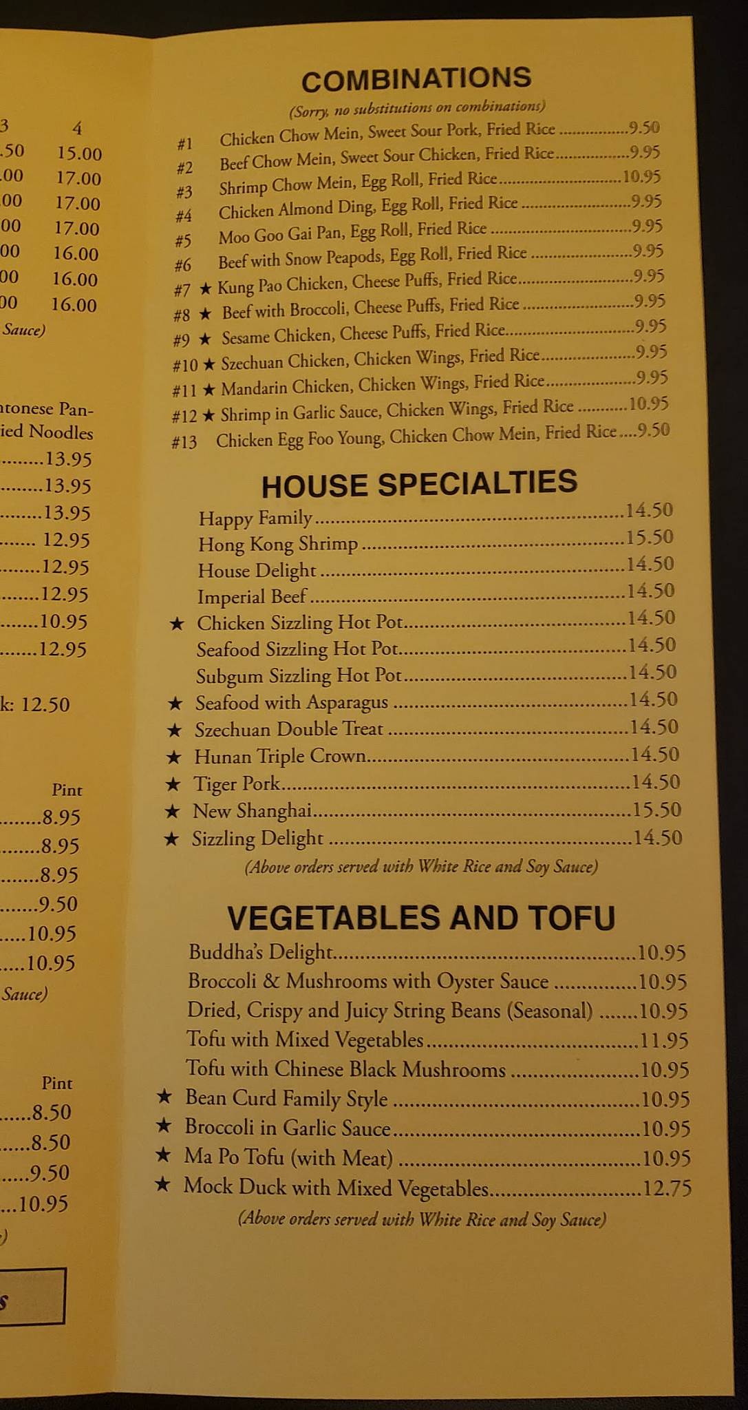 Menu at China Pagoda Restaurant, Chaska