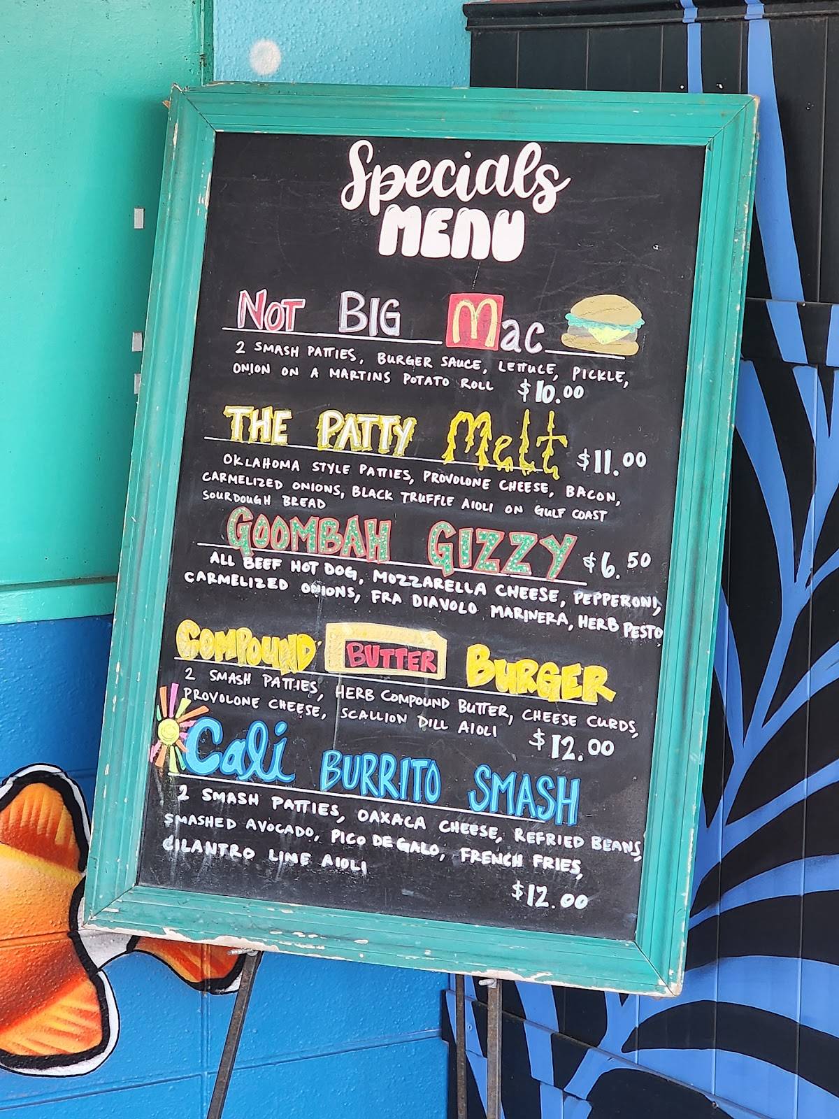Menu at Dairy Rich restaurant, Palm Harbor
