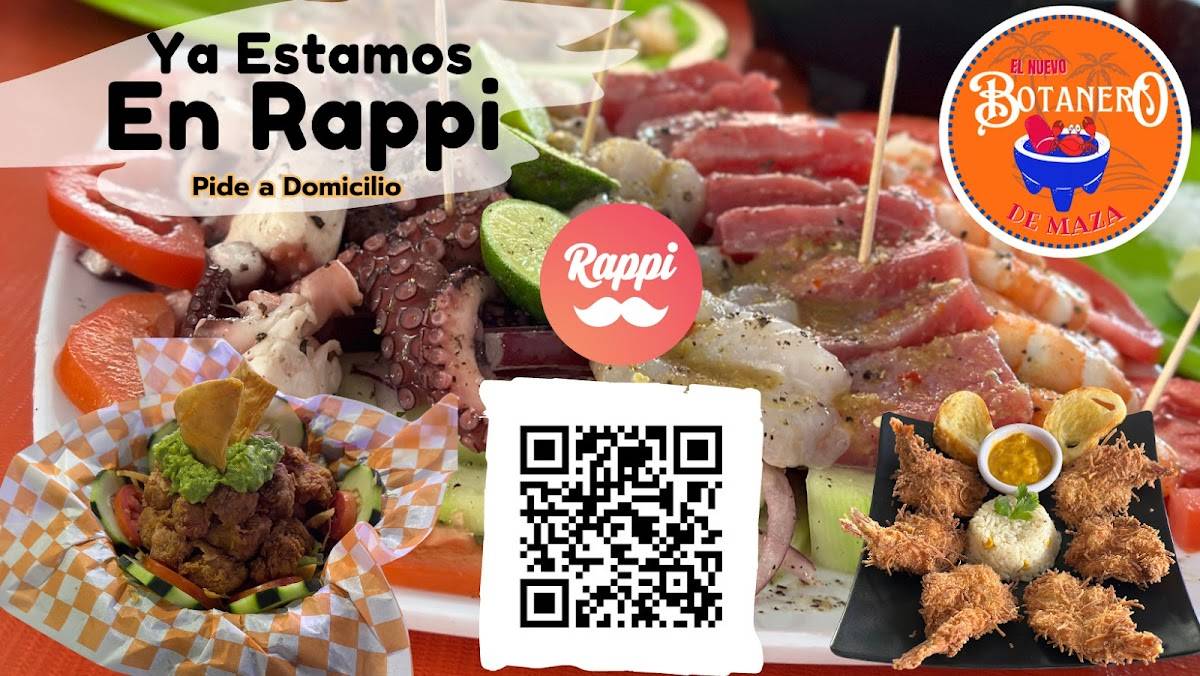 Carta del restaurante El Nuevo Botanero del Maza, Mazatlán
