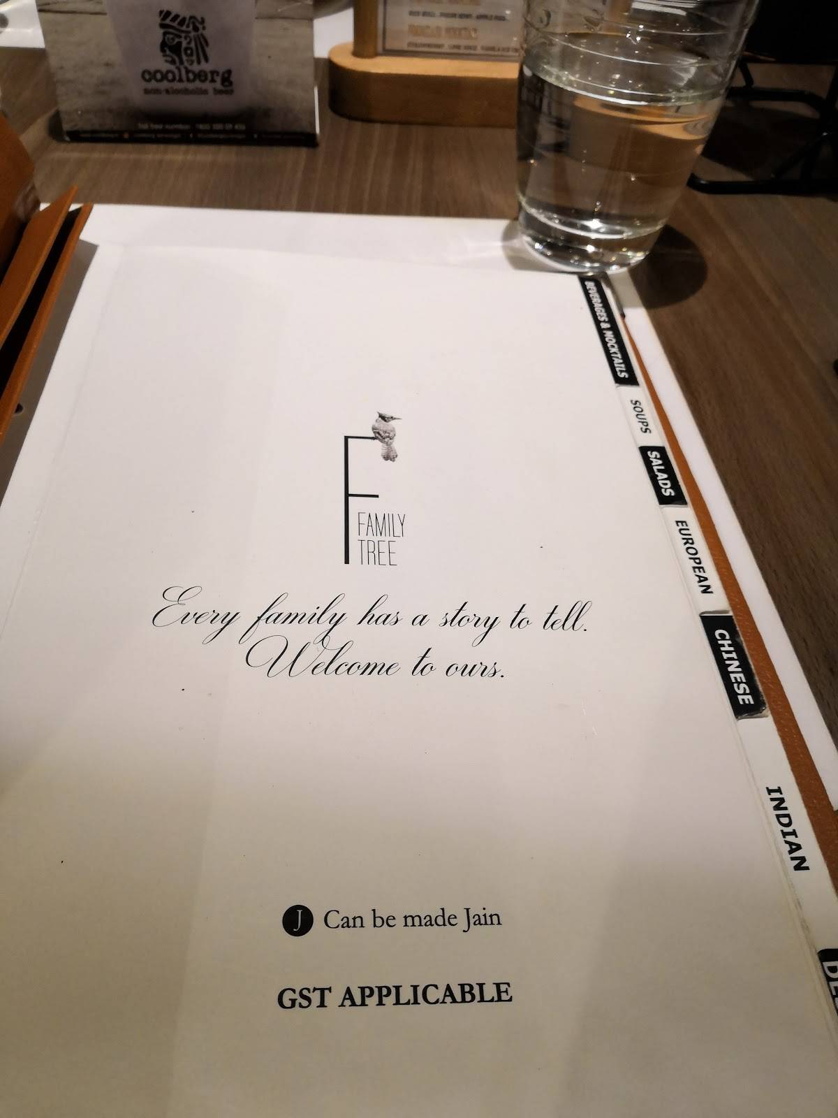 Menu at Family Tree Ghatkopar, Mumbai